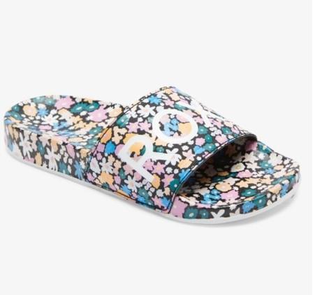 Roxy Slippy Printed - Girls Slide Sandal – Sneakers Plus